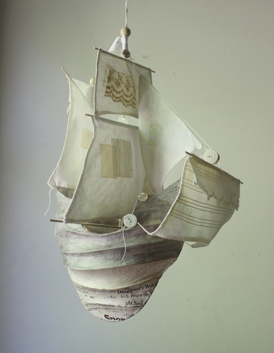 paper mache ships – ann wood handmade
