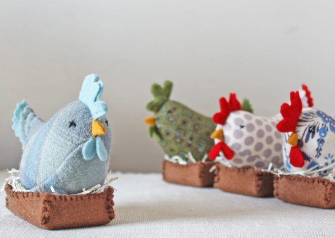 french hens – ann wood handmade