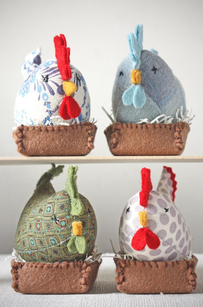 french hens – ann wood handmade