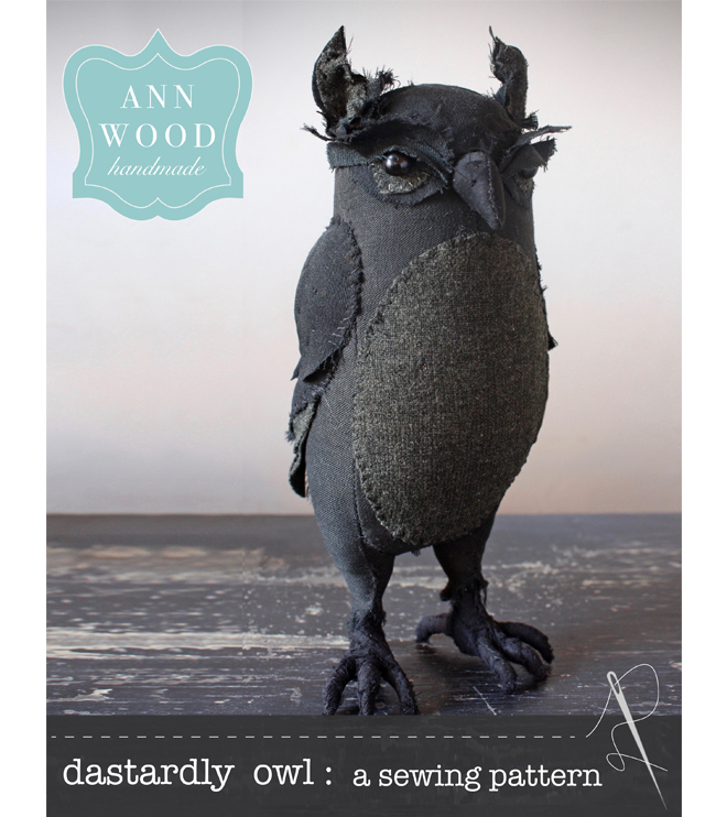 Owl Sewing Pattern Template