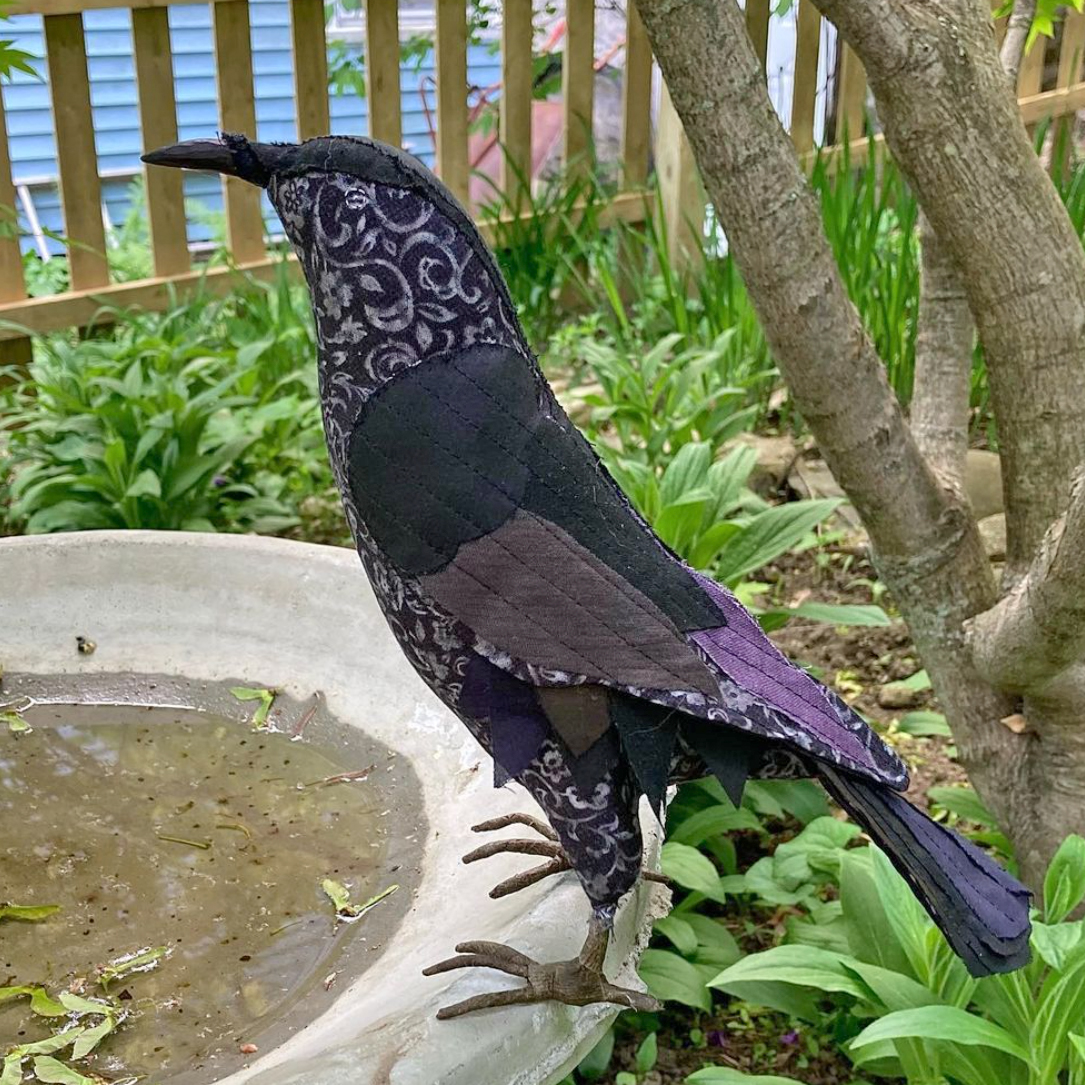 the first ever sew-along : make a crow (or raven) – ann wood handmade